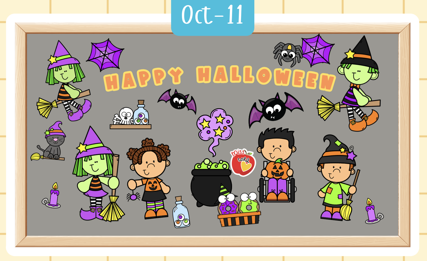 Friso: Happy Halloween (Octubre) | Miss de cora
