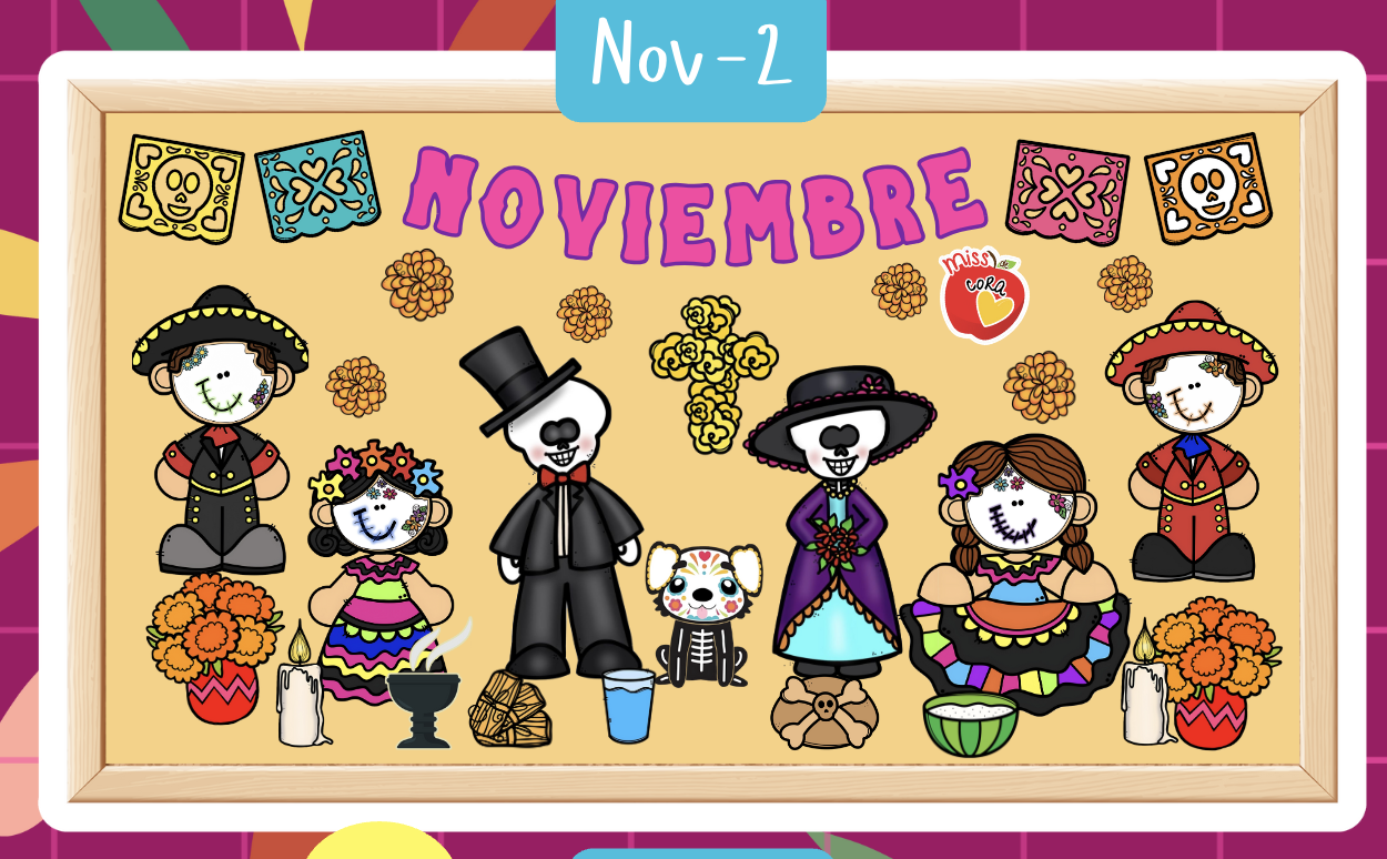 Friso: Catrines - Día de muertos (Noviembre) | Miss de cora
