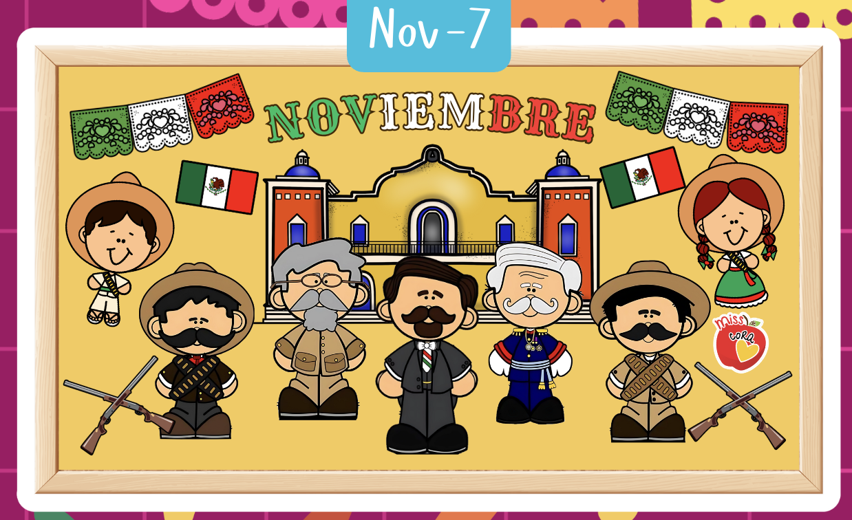 Friso: Revolucionarios - Revolución Mexicana (Noviembre) | Miss de cora