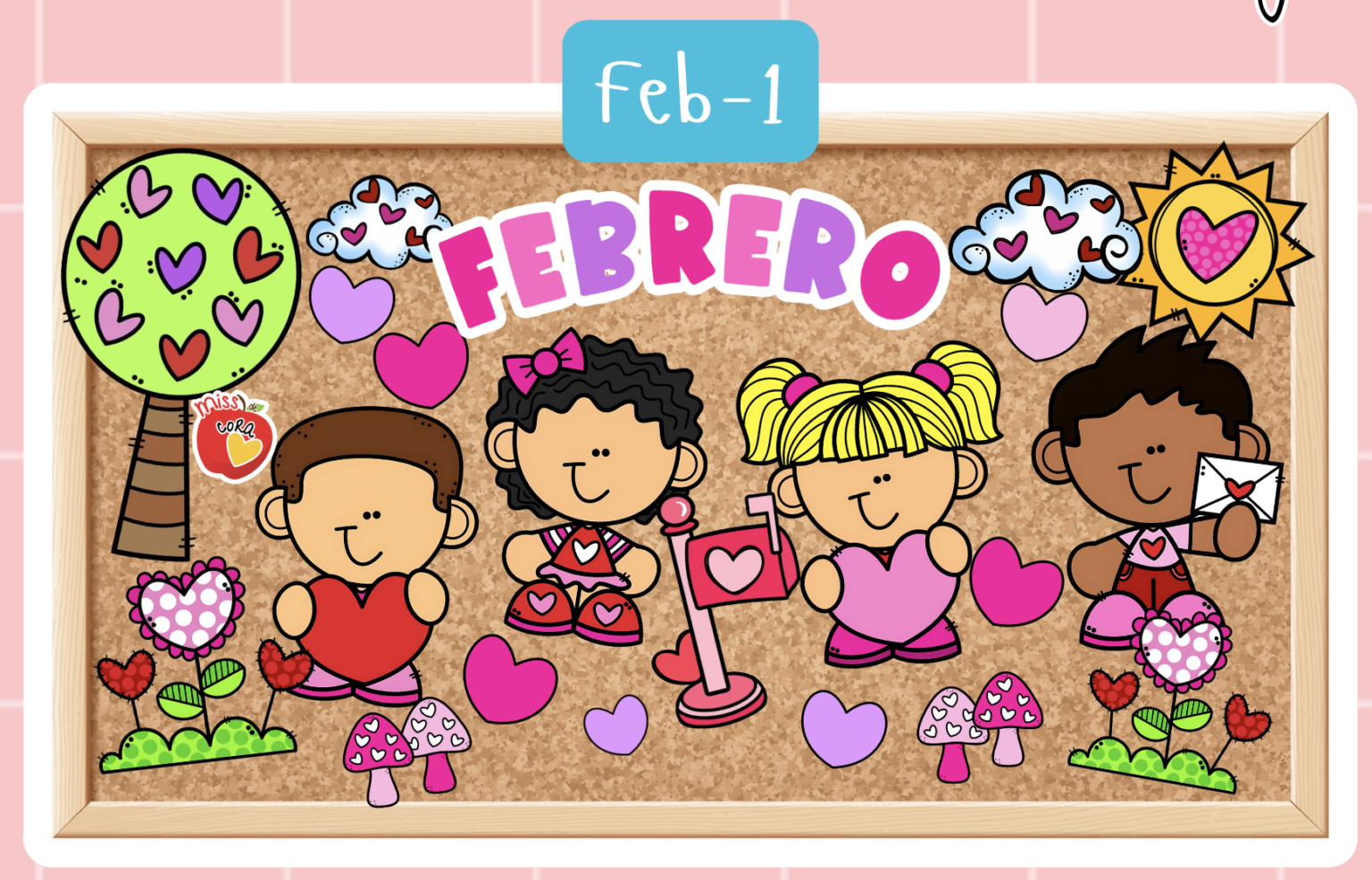 Friso: San Valentin (Febrero) | Miss de cora