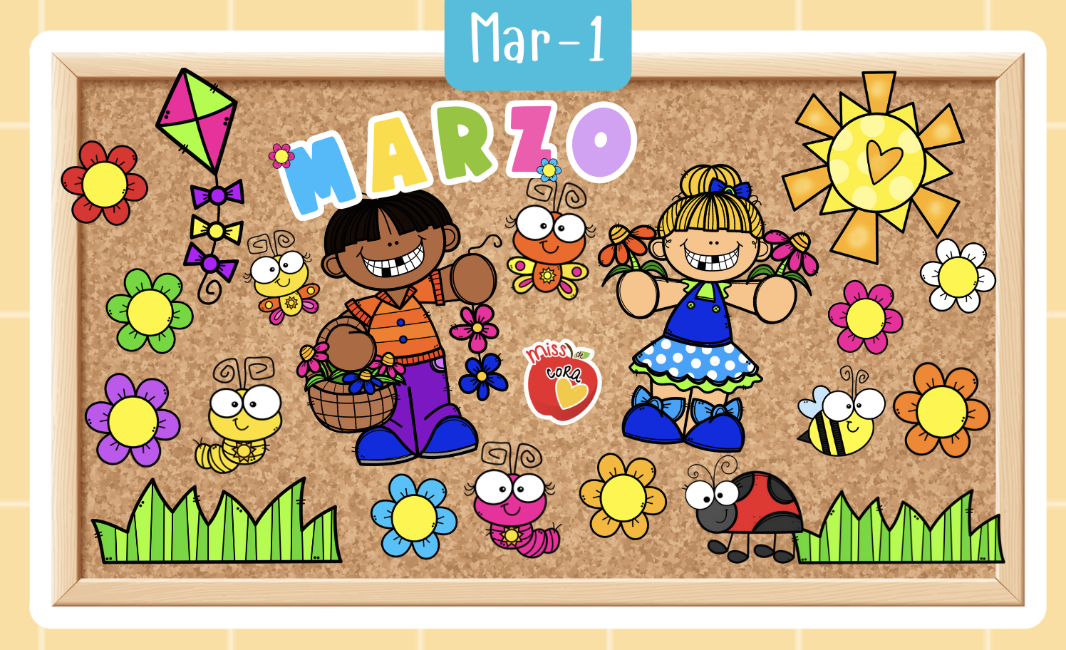 Friso: Días de primavera (Marzo) | Miss de cora
