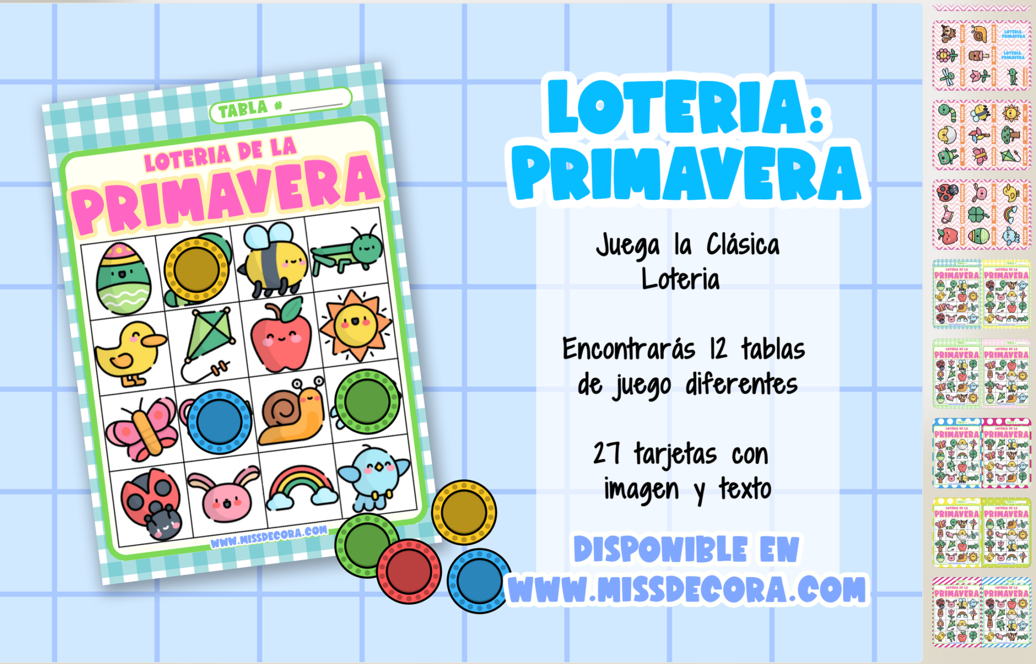 Loteria de la Primavera | Miss de cora