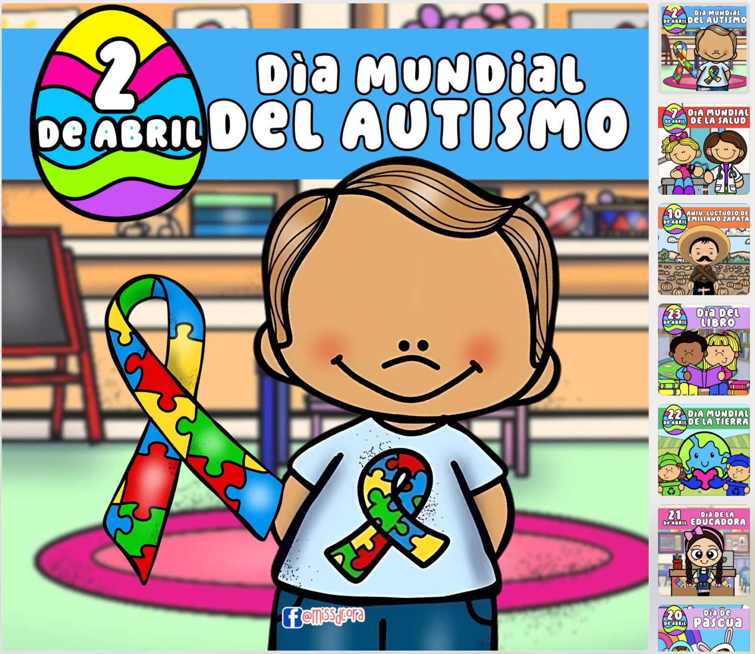 Efemérides de Abril | Miss de cora