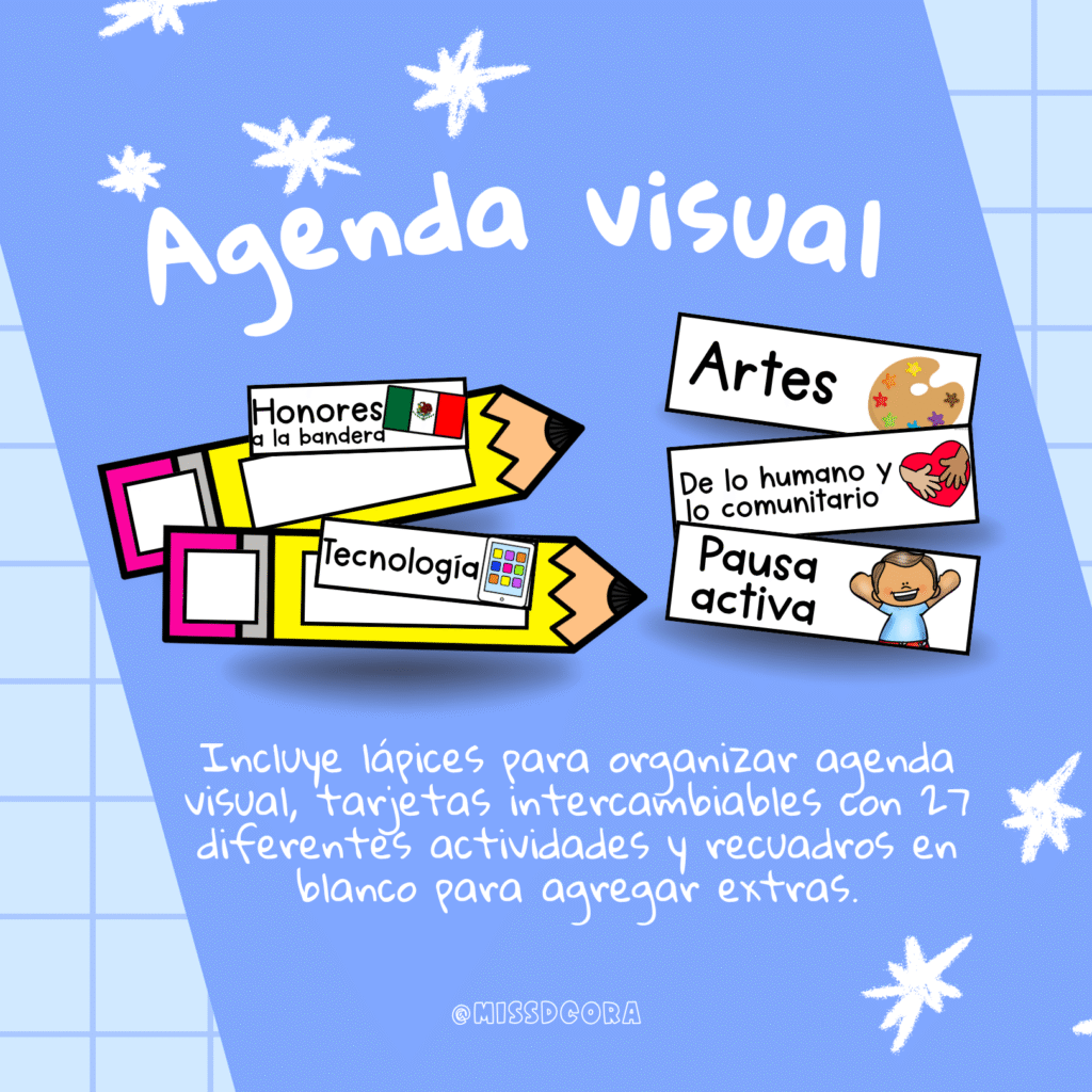 Agenda visual | Miss de cora